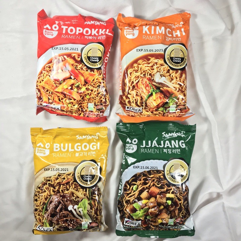 Jual samyang ramen mini bulgogi jjajang kimchi toppoki | Shopee Indonesia