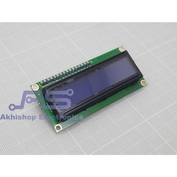 Jual Terbaru LCD 16x2 Blue Backlight with I2C Module AS baya | Shopee ...