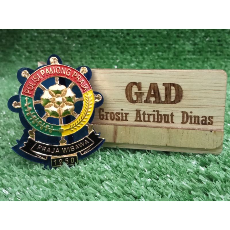 Jual Emblem POL PP Bulat Rasta | Shopee Indonesia