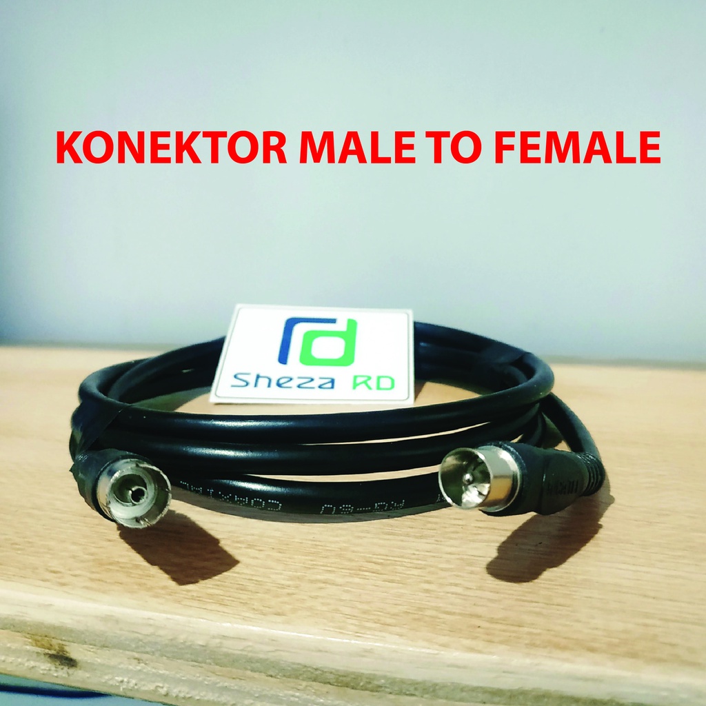 Jual KABEL LOOP OUT SET TOP BOX TV DIGITAL SIAP PAKAI MALE TO FEMALE ...