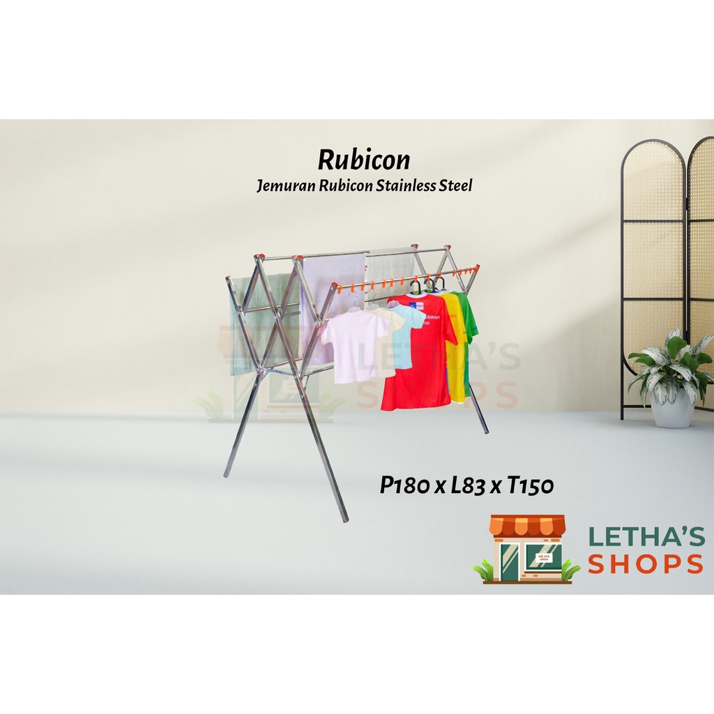 Jual JEMURAN STAINLESS STEEL (RUBICON) | Shopee Indonesia