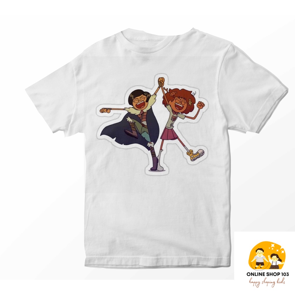 Jual baju anak Disney Channel Amphibia and Friend T-Shirt | Shopee ...