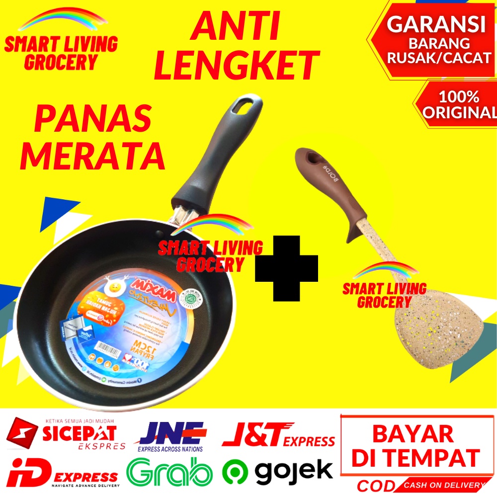 Jual TEFLON MAXIM SUTIL ALAT MASAK TEFON SUTIL UTENSILE SPANCI WAJAN ...