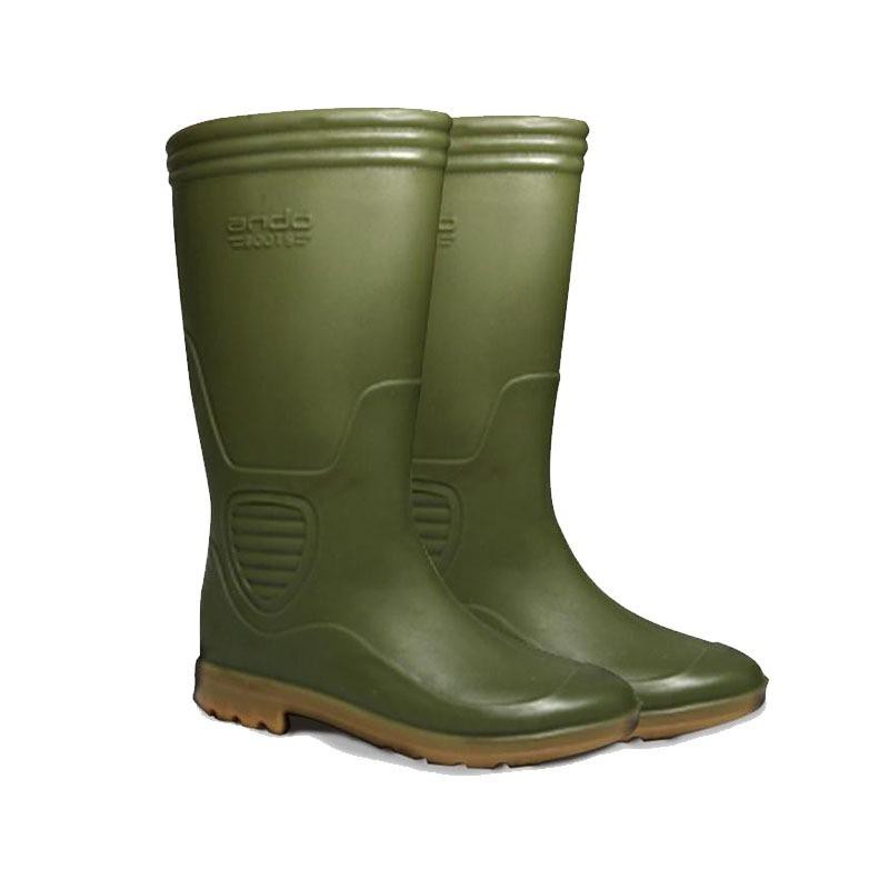 Jual SEPATU BOOT HIJAU NO 40 41 43 ANDO | Shopee Indonesia