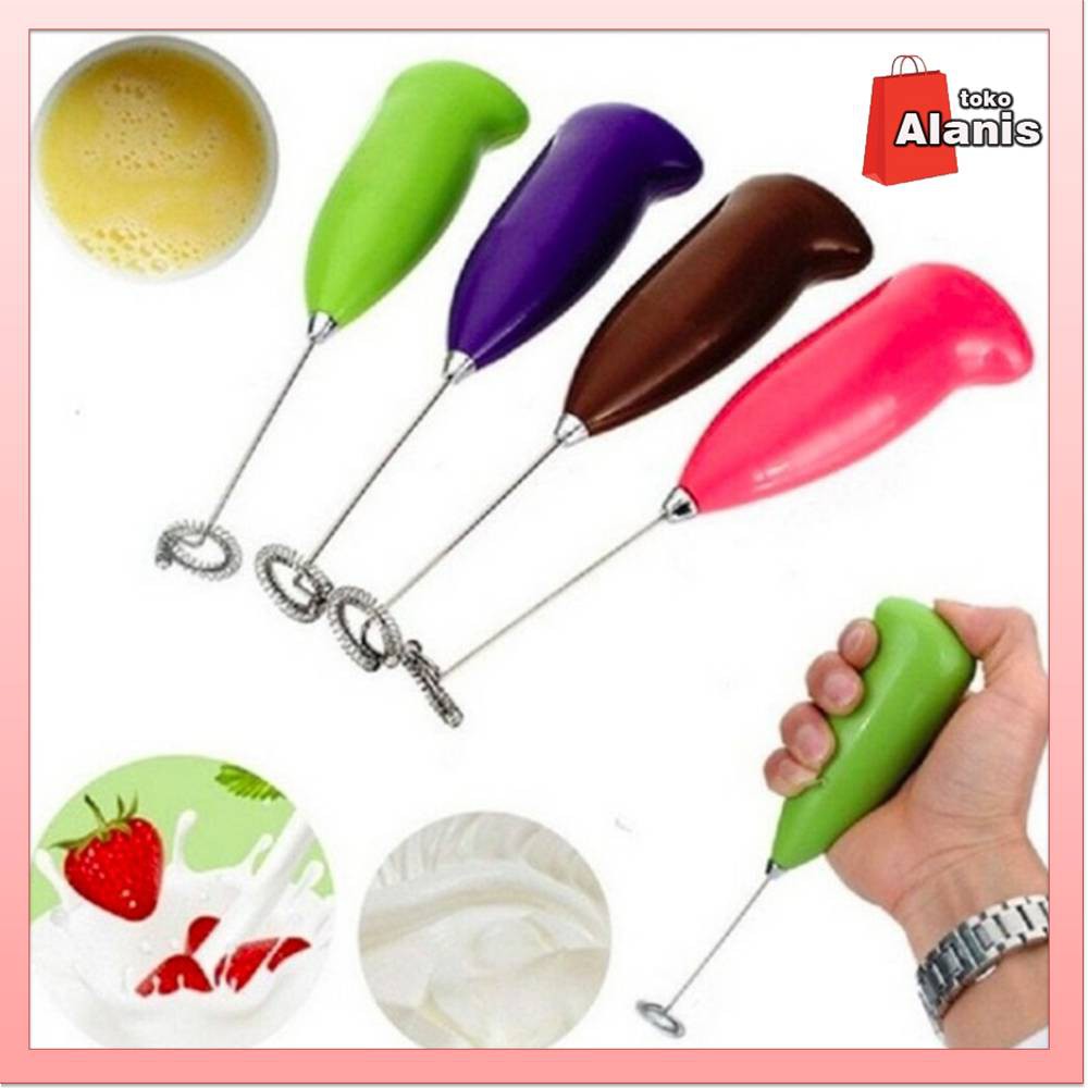 Jual New Mini Hand Mixer Portable - Alat Pengaduk Telor dan Minuman ...