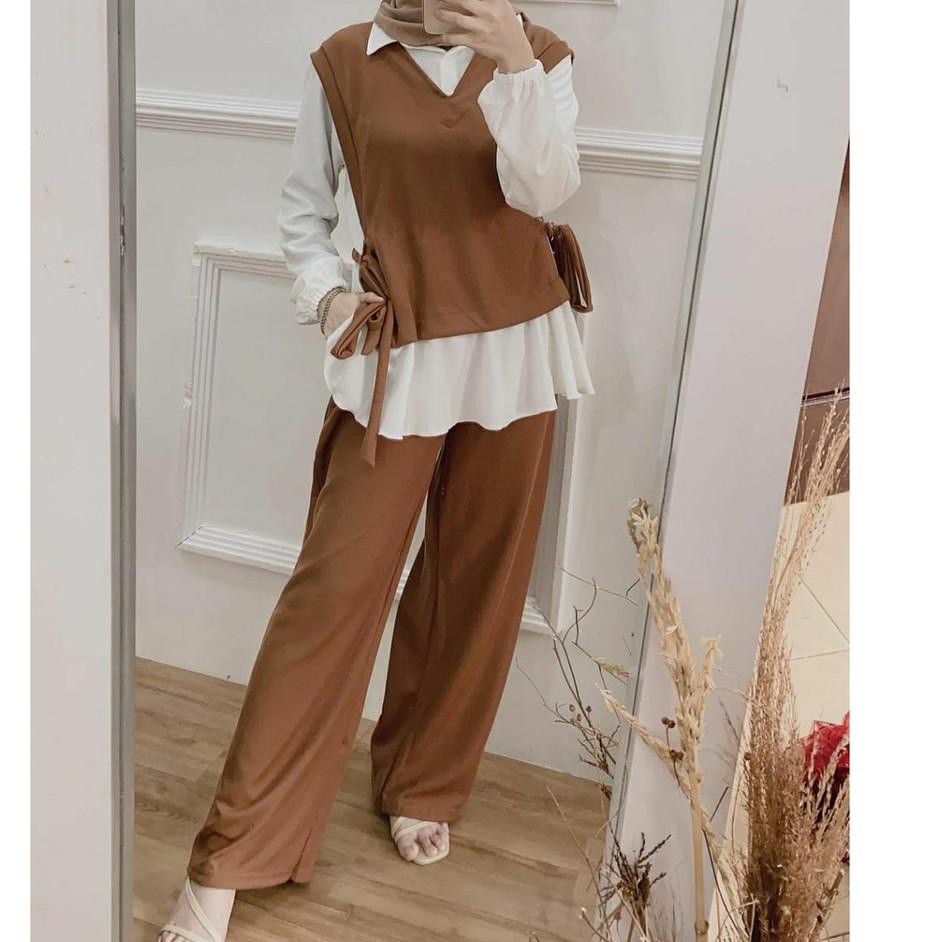 Jual Model Terkini LF8NY PROMO - Wonder Set 3in1 Muslim Wanita Premium ...