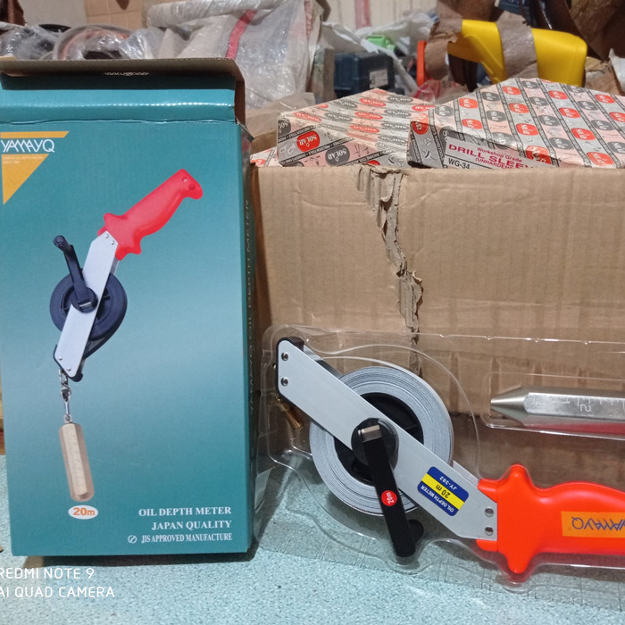 Jual ST | meteran-meteran minyak oil depth meter 20 M YAMAYO | Shopee ...