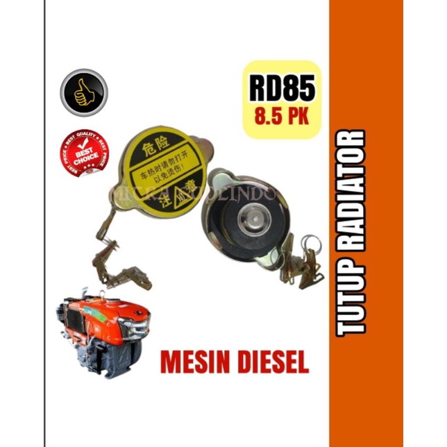 Jual RD85 Tutup radiator mesin diesel KUBOTA | Shopee Indonesia