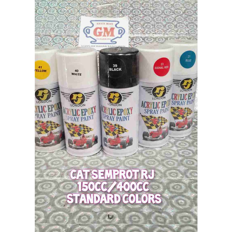 Jual Cat Semprot Rj 150cc/400cc Standard Colors | Shopee Indonesia