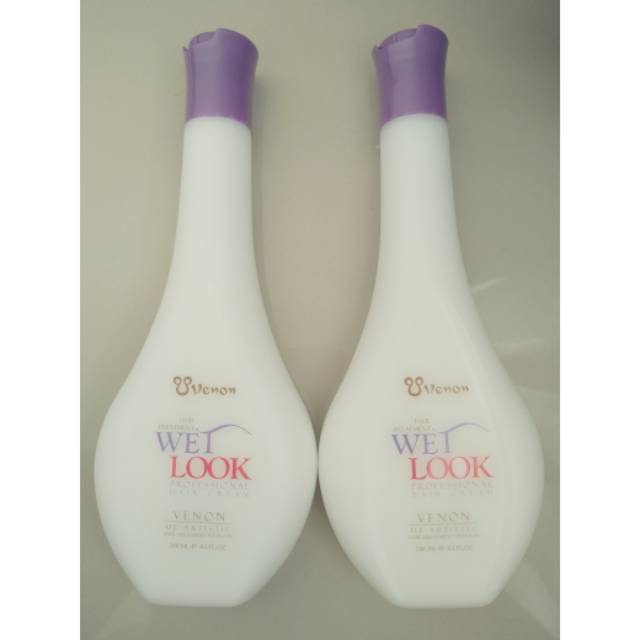 Jual VENON WET LOOK HAIR TREATMENT PROFESSIONAL HAIR CREAM | Shopee ...