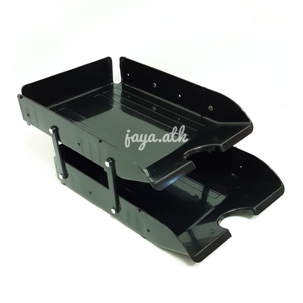 Jual LETTER TRAY RAK KERTAS BAK SURAT RAK SUSUN KERTAS 2 SUSUN PLASTIK ...