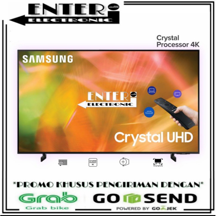 Jual SAMSUNG LED UA43AU8000 - SMART TV LED 43 INCH CRYSTAL UHD 4K ...