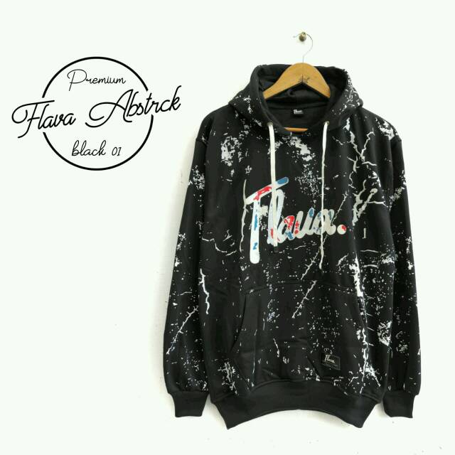 Jual Hoodie flava abstrak petir bercak fullprint | Shopee Indonesia