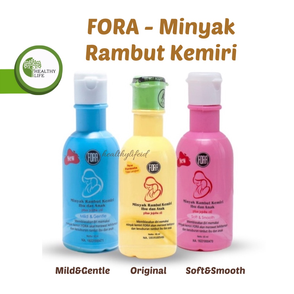 Jual Fora - Minyak Kemiri Plus Jojoba Oil 65ml / Minyak Rambut ...