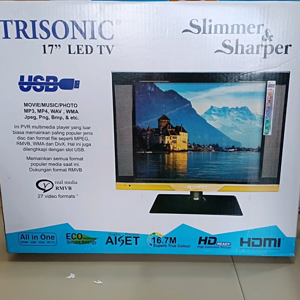 Jual LED TV TRISONIC 17 LED TV 17 inch | Shopee Indonesia