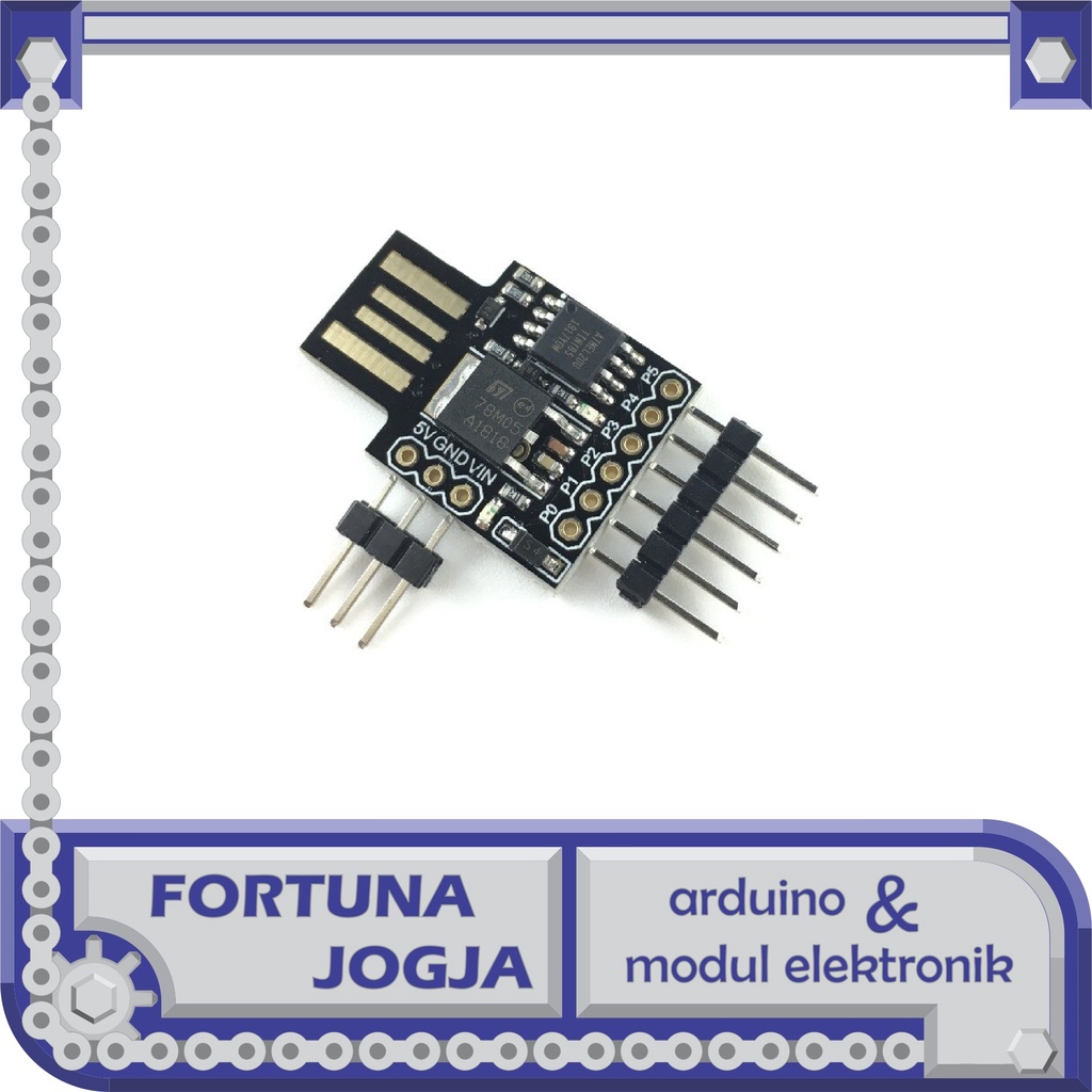 Jual Modul Attiny85 Digispark Kickstarter Mini Usb Development Board