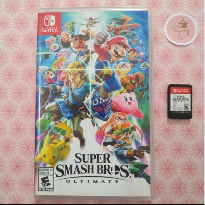 Jual Super Smash Bros Ultimate Ssbu Nintendo Switch Kaset Cartridge