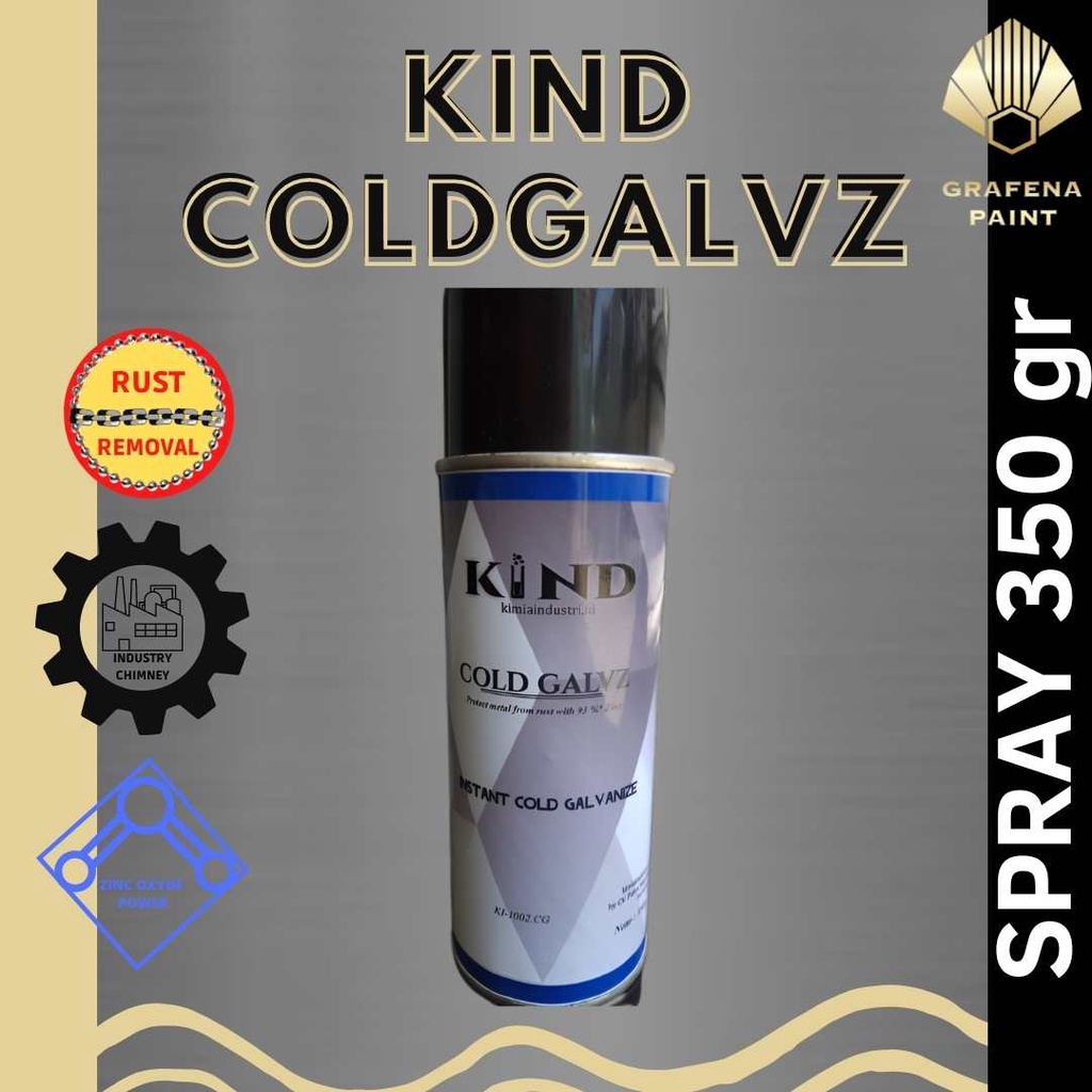 Jual Instant Cold Galvanize Solution KIND Coldgalvz - Spray | Shopee ...