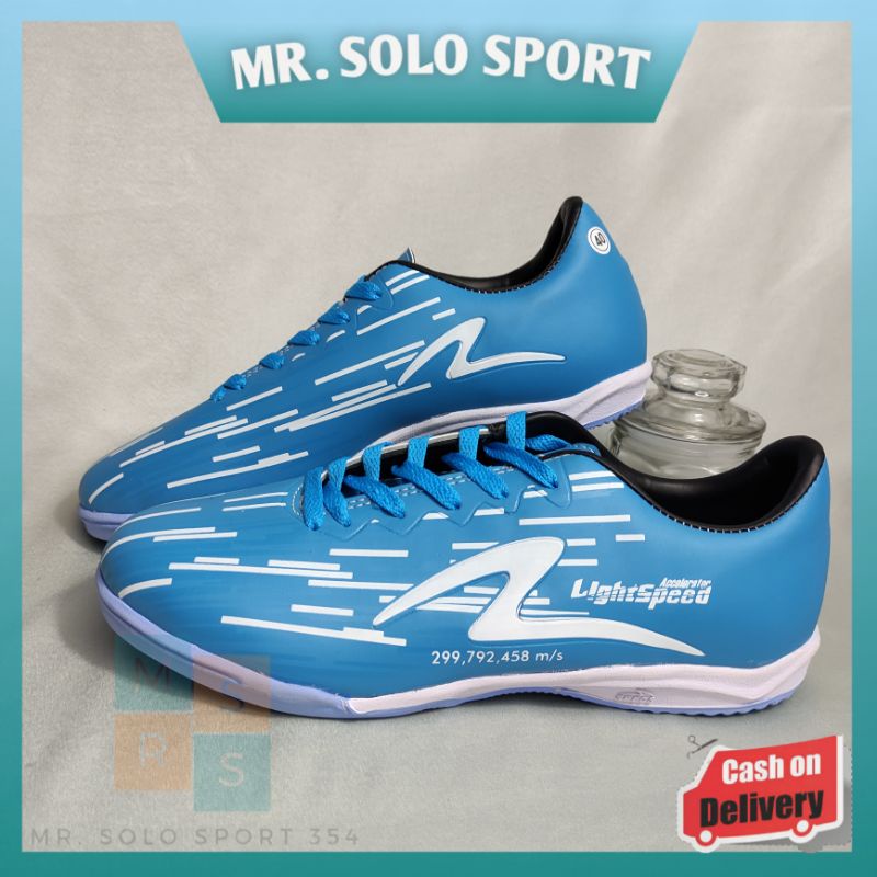 Jual Sepatu Futsal Specs Lightspeed Warna Biru Kombinasi Putih - Sepatu ...