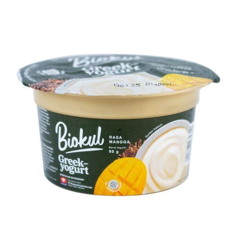 Jual Biokul Greek Yogurt - Mango [80 gr] | Shopee Indonesia