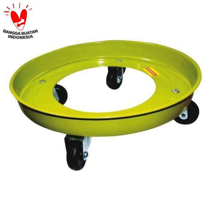 Jual Alec.Stokes| Kenmaster Tatakan Tabung Gas Besi Roda - Hijau ...