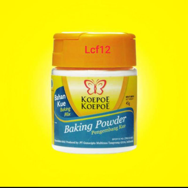 Jual Koepoe Koepoe Baking Powder 45 gr | Shopee Indonesia
