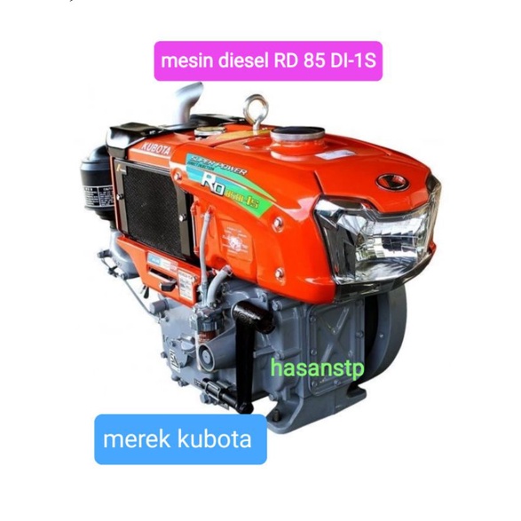Jual mesin diesel RD 85 DI-1S kubota radiator +lampu | Shopee Indonesia