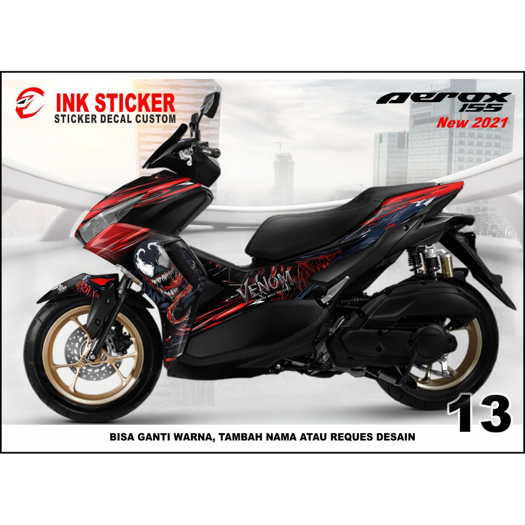 Jual Sticker Decal Aerox 2021 13 Fullbody | Shopee Indonesia