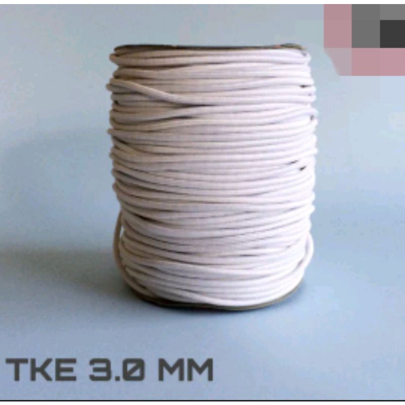 Jual tali kur tali frame tenda 2,5mm tali elastis murah meriah | Shopee ...