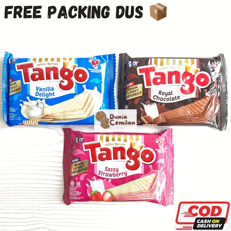 Jual [TERMURAH] Wafer Tango 39gr SATUAN - Wafer nikmat diskon enak ...