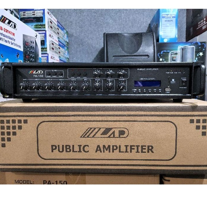 Jual Ampli TOA PA 150 LAD 6 Zona 150 Watt with USB/FM/Bluetooth ...