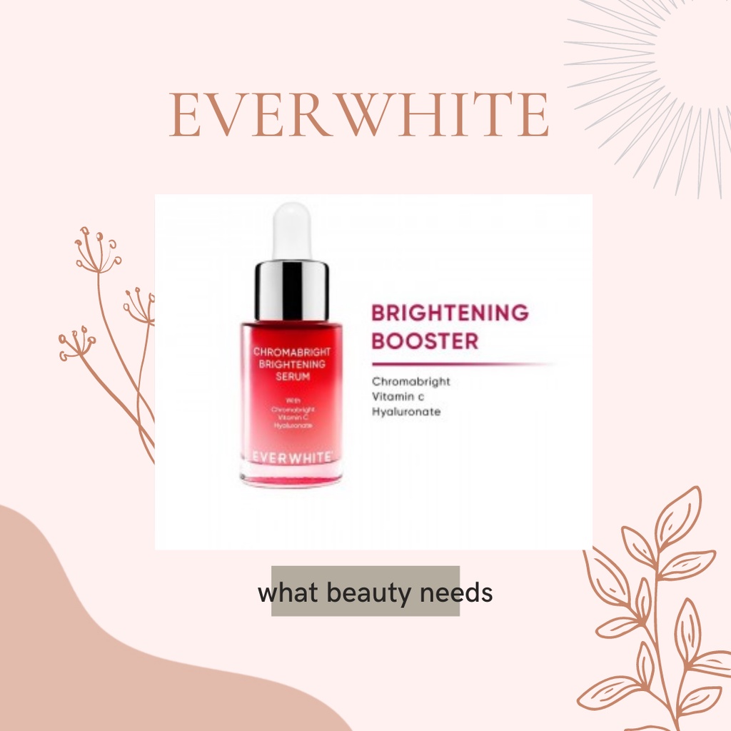 Jual Everwhite Brightening Essence Serum - ChromaBright | Shopee Indonesia