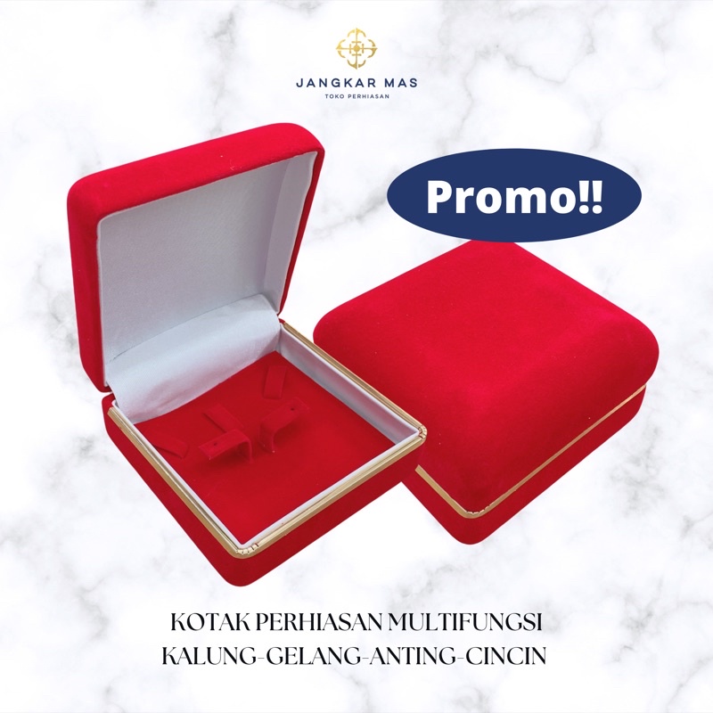 Jual Kotak Perhiasan model Kotak Cantik Multifungsi | Shopee Indonesia