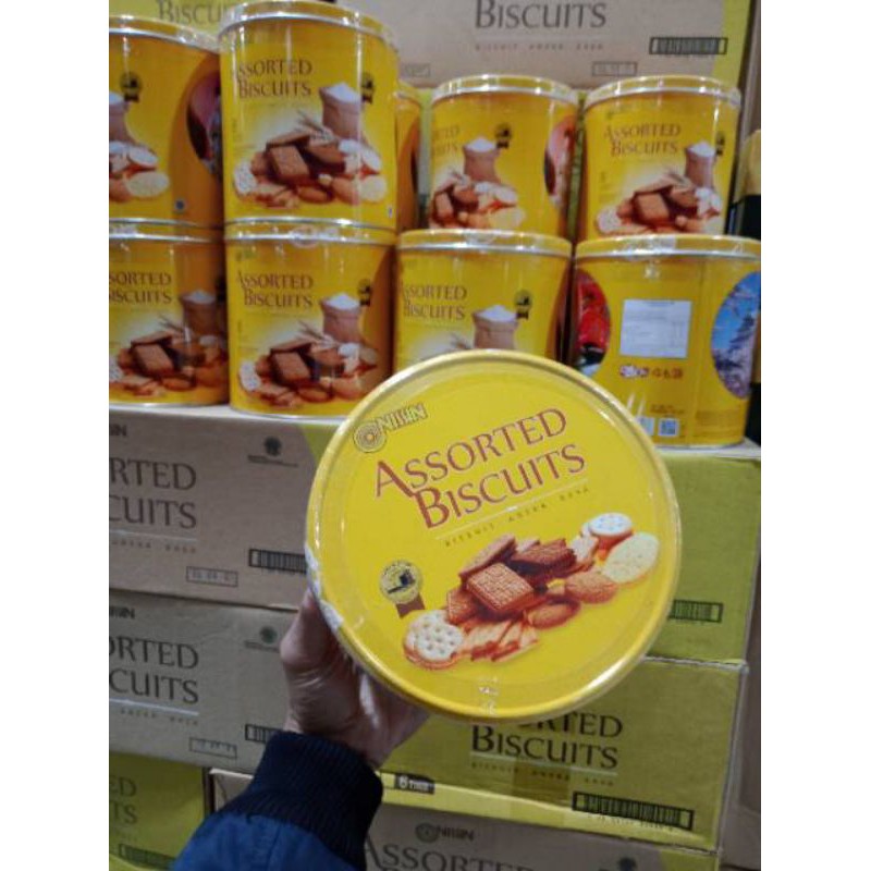 Jual Nissin assorted biscuit yellow 650gr | Shopee Indonesia
