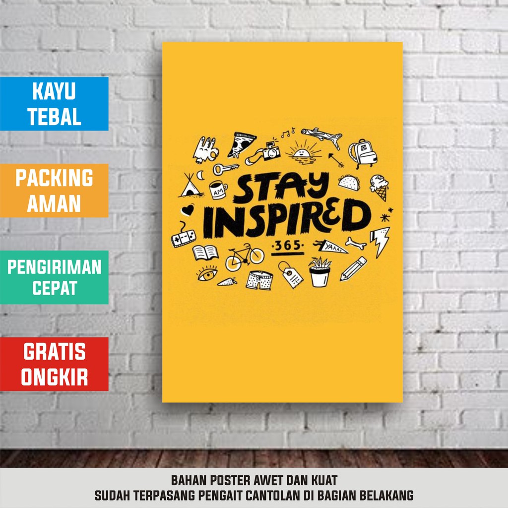 Jual POSTER KAYU HIASAN DINDING DEKORASI KAMAR WALL DECOR HIASAN ...