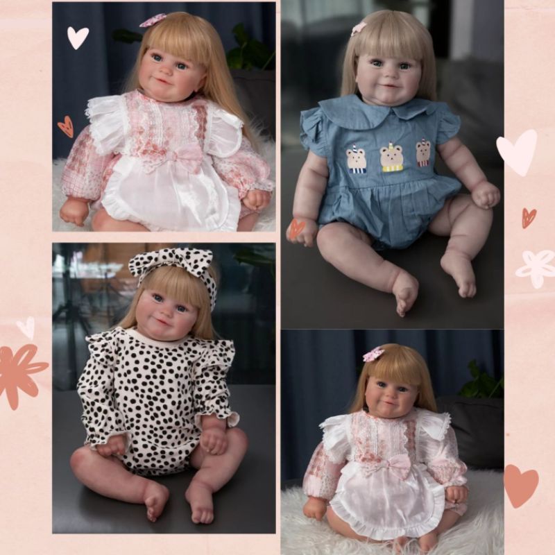 Jual Boneka Reborn Premium 60cm model baru Cantik | Shopee Indonesia