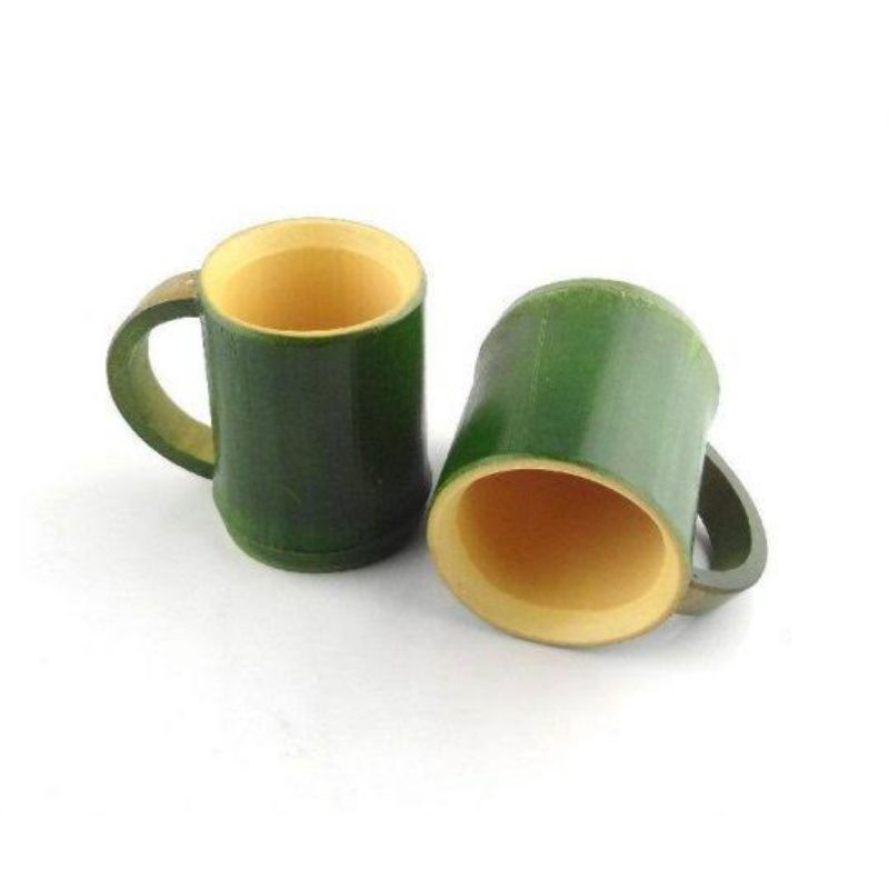 Jual Gelas Bambu Cangkir Bambu Kerajinan Bambu | Shopee Indonesia