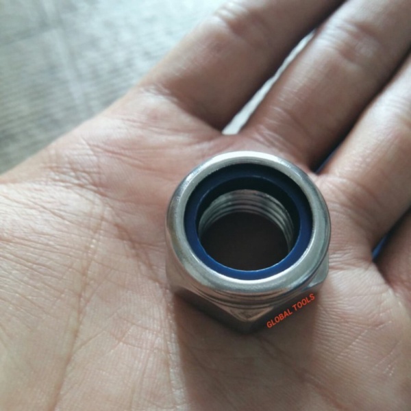 Jual Stock Baru Nylon nut m12 nylon lock nut m 12 mur galvanis mur ... Jual Stock Baru Nylon nut m12 nylon lock nut m 12 mur galvanis mur ...