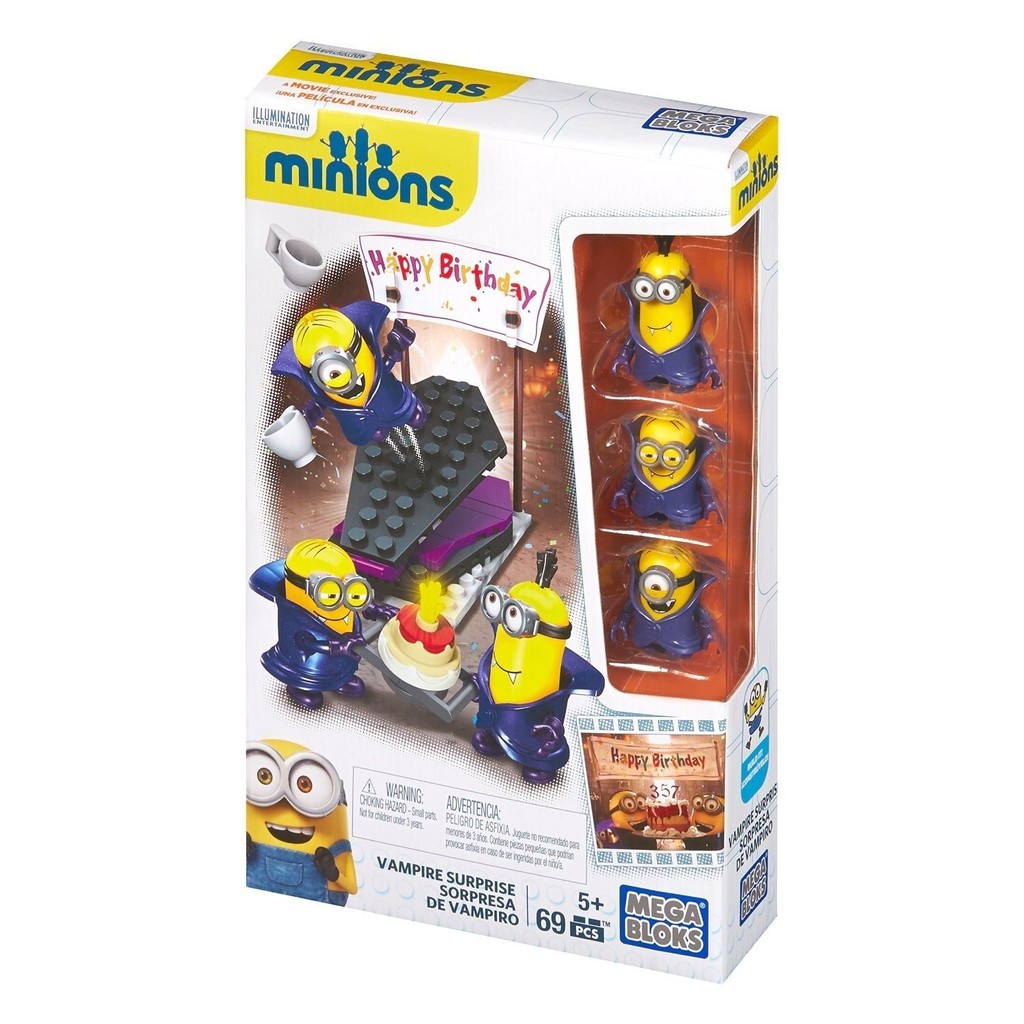 Jual Mega Bloks CNF55 Minion Vampire Surprise Pack - Minions Movie ...