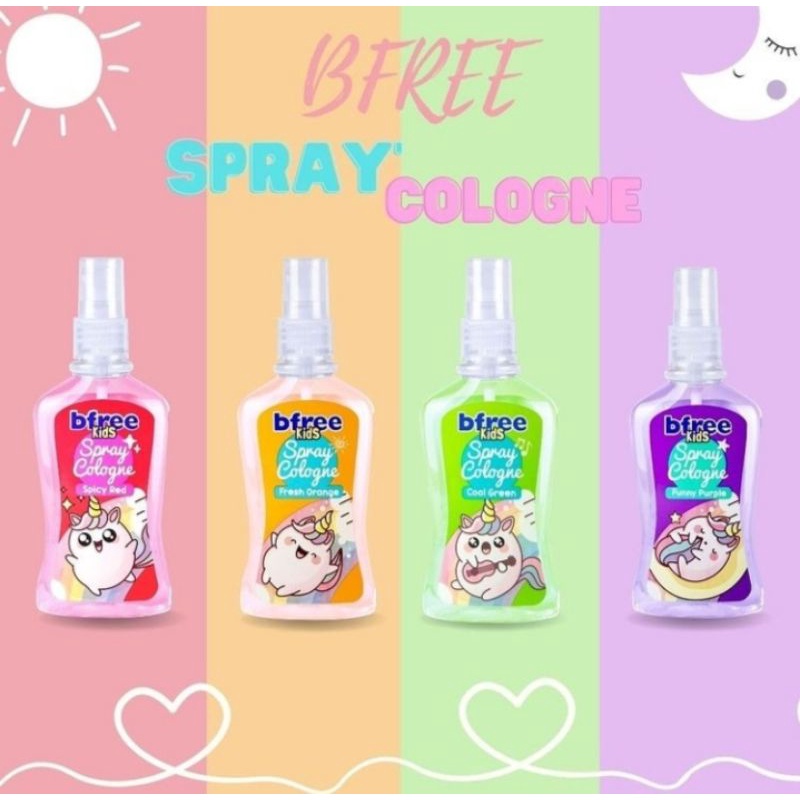 Jual Bfree Kids Spray Cologne 100ml | Shopee Indonesia