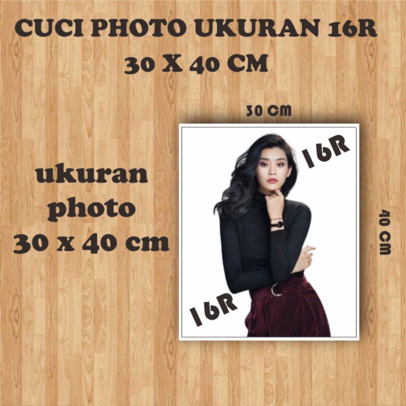 Jual CETAK PHOTO 16R 30 X 40 CM BAHAN ART PAPER 260 GRAM TINTA AWET DAN ...