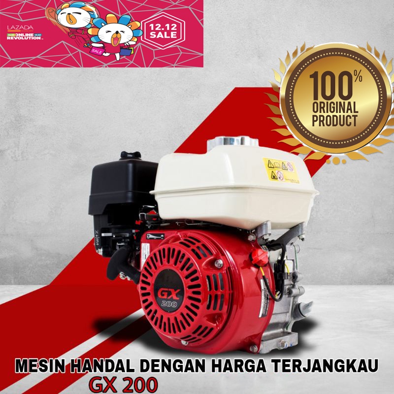 Jual MESIN PENGGERAK SERBAGUNA GX200 EDON ENGINE GX 200 JIALING ED-GX200 HONDA | Shopee Indonesia