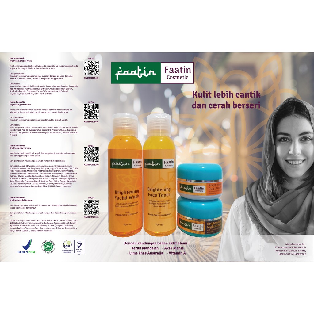 Jual Faatin Brightening Series | Shopee Indonesia