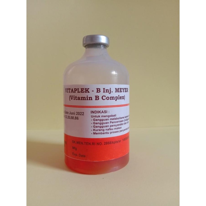 Jual VITAPLEX Inj MEYER ( vitamin B-complex ) | Shopee Indonesia