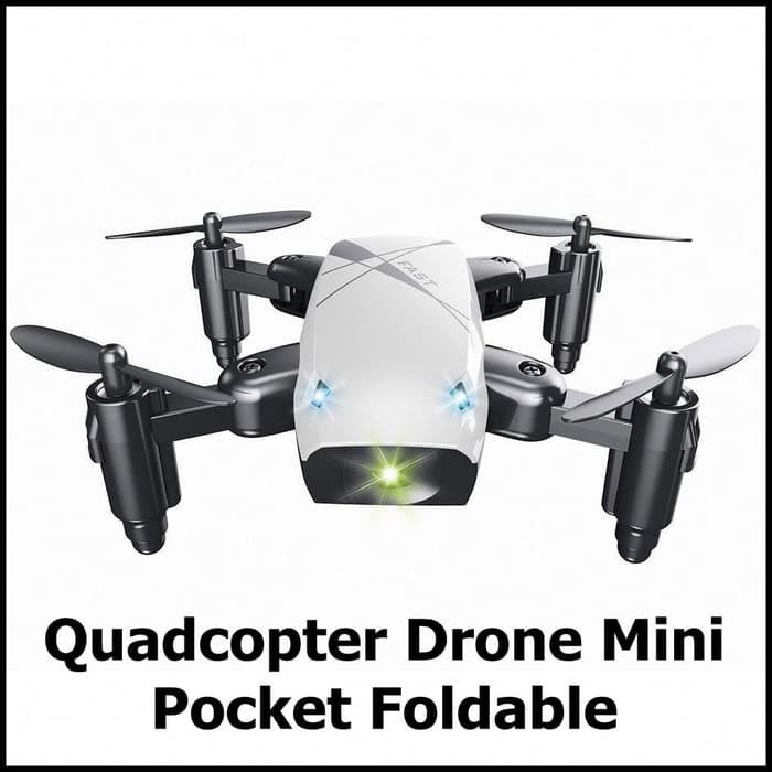 Jual Broadream Quadcopter Drone Mini Pocket Foldable S9 White Shopee Indonesia