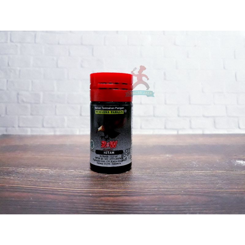 Jual Pewarna Hitam 12.5ml Rajawali / Pewarna Cair Hitam / Pewarna Hitam ...