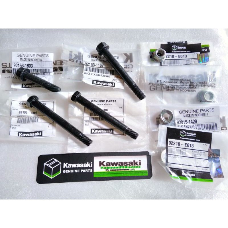 Jual BAUT UNITRACK SET BAUT ARM BAWAH NINJA R SS ORIGINAL KAWASAKI ...