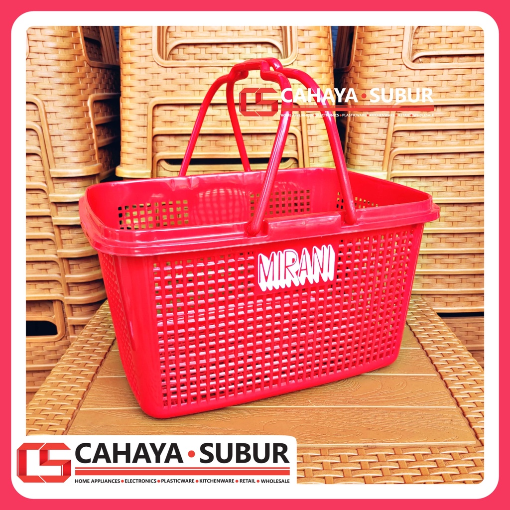 Jual Keranjang Pasar MIRANI PUP-258 Keranjang Toko Keranjang Belanja ...