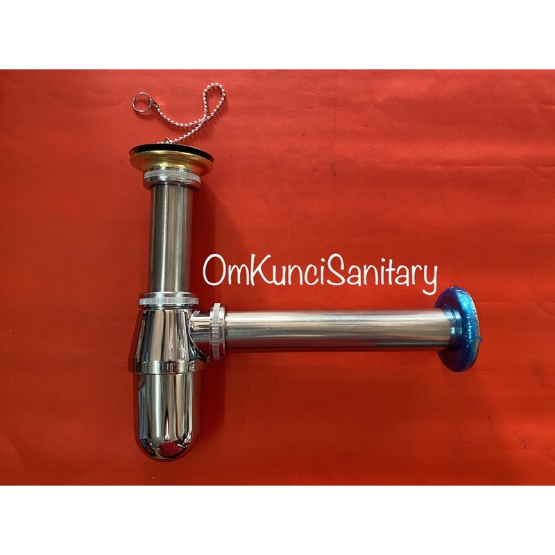 Jual Sifon Botol Wastafel Afur Pembuangan Air Wastafel Stainless ...