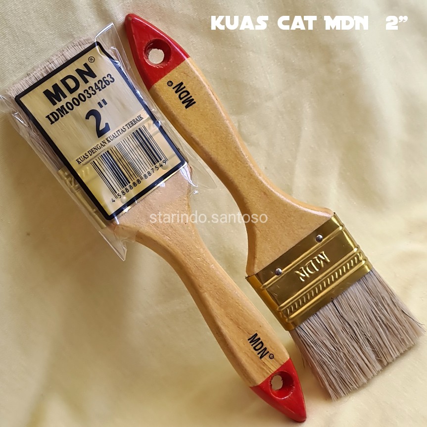 Jual Kuas cat ukuran kecil 1 1,5 3/4 2 2,5 inch dinding cairan tembok ...